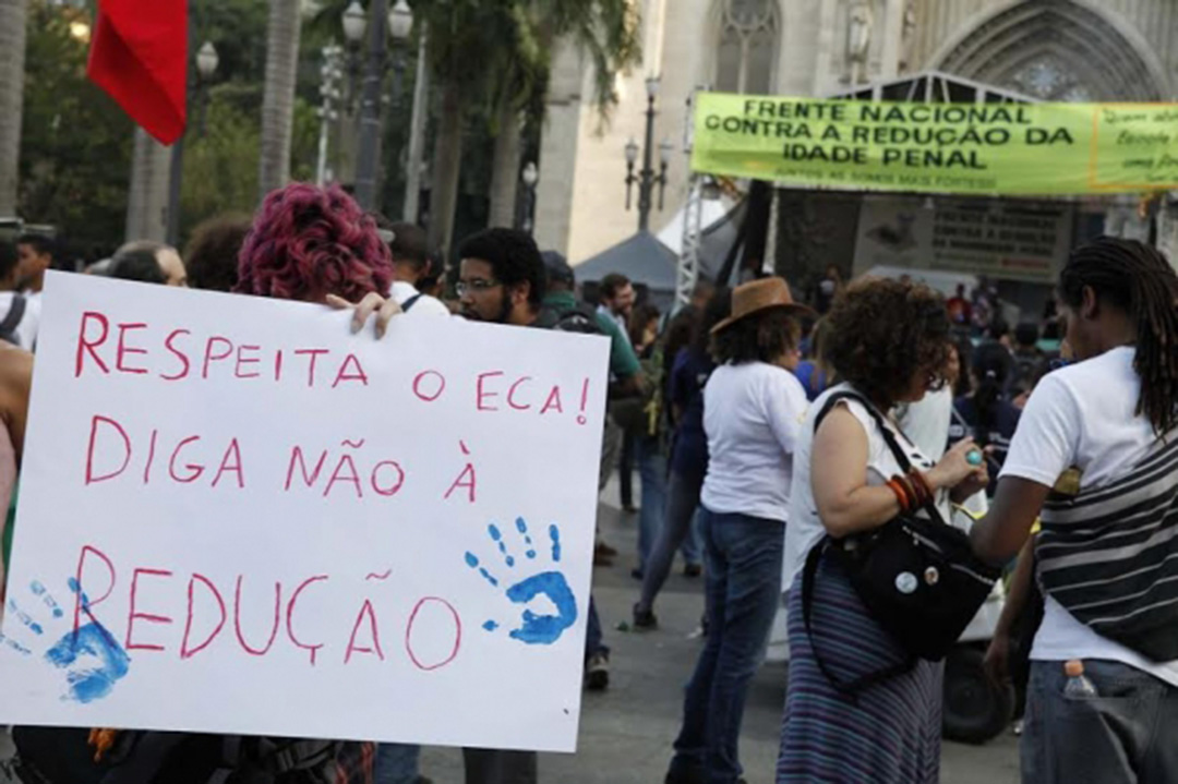 Movimentos repudiam redução da maioridade penal Movimentos repudiam redução da maioridade penal