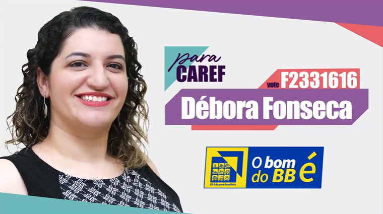 Sindicato apoia Débora Fonseca para o Caref do Bando do Brasil